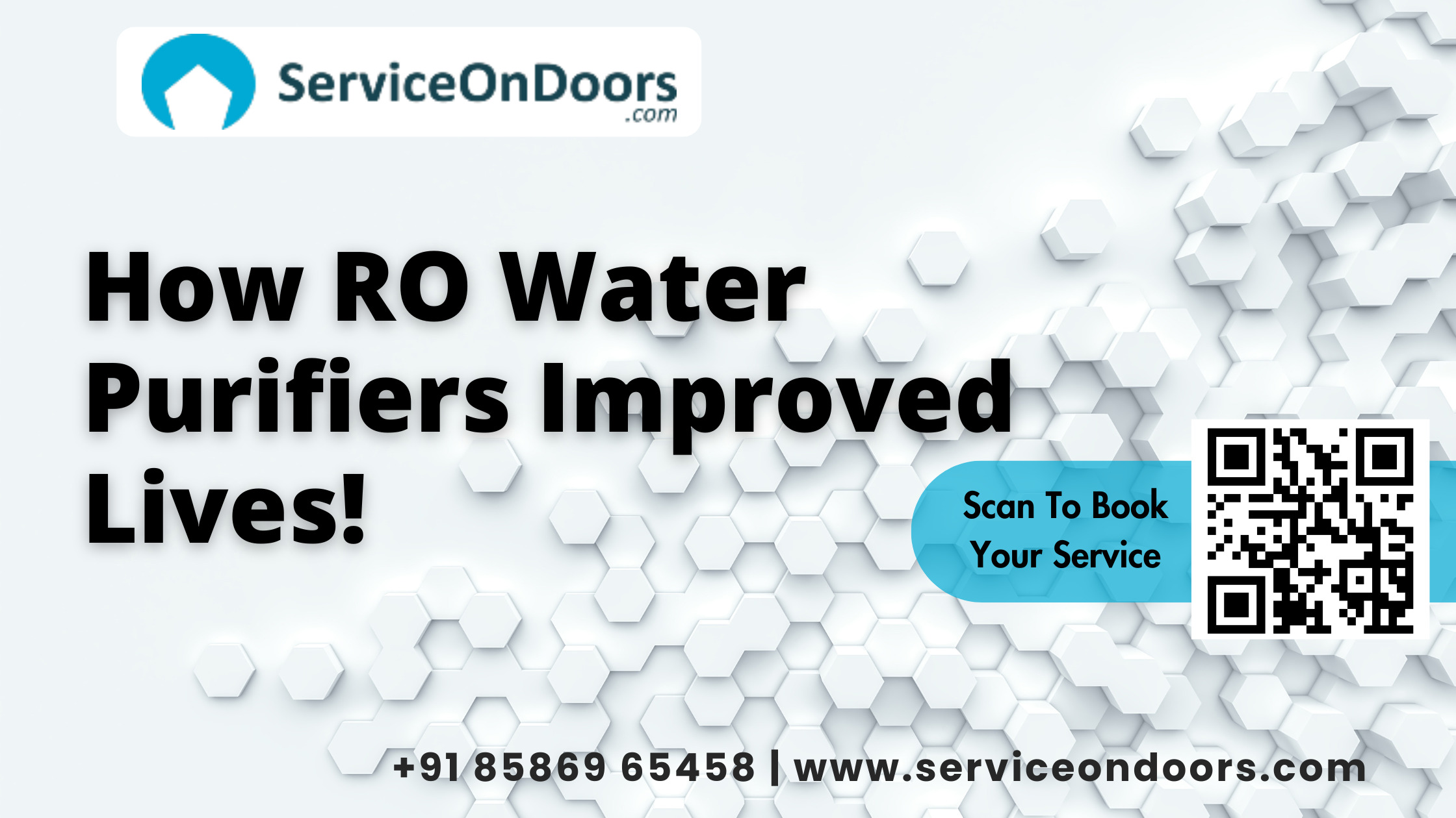 Best RO Water Purifier Repair | ServiceOnDoors | 8586965458