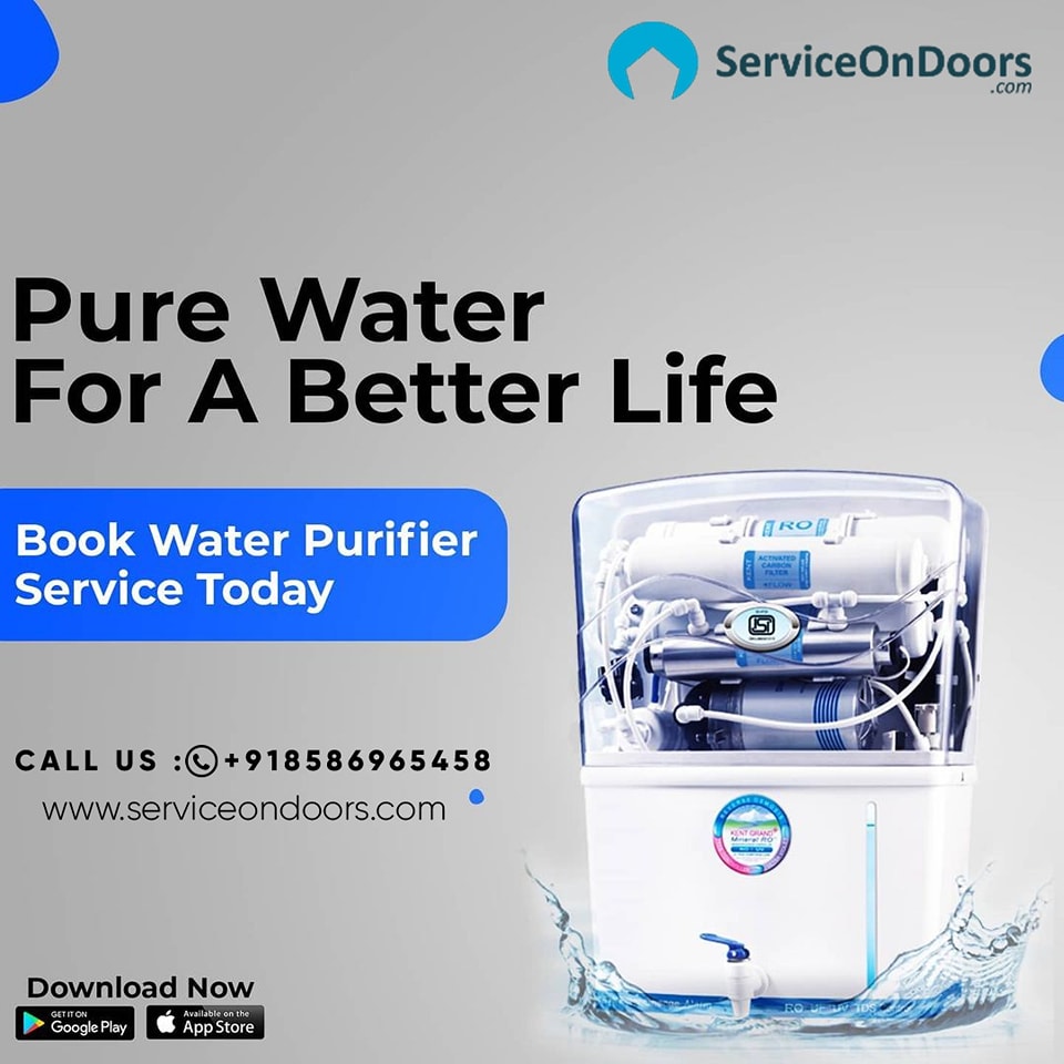 Best RO Services in India | Serviceondoors | 8586965458